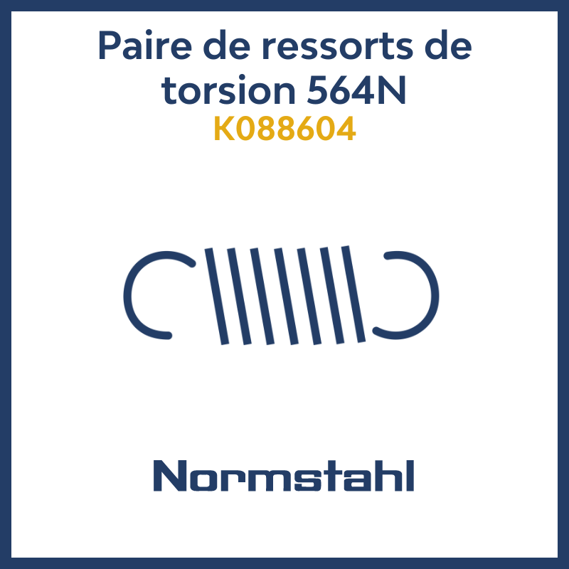 Paire de ressorts de torsion 564N pour porte de garage sectionnelle ... Paire de ressorts de torsion 564N pour porte de garage sectionnelle ...